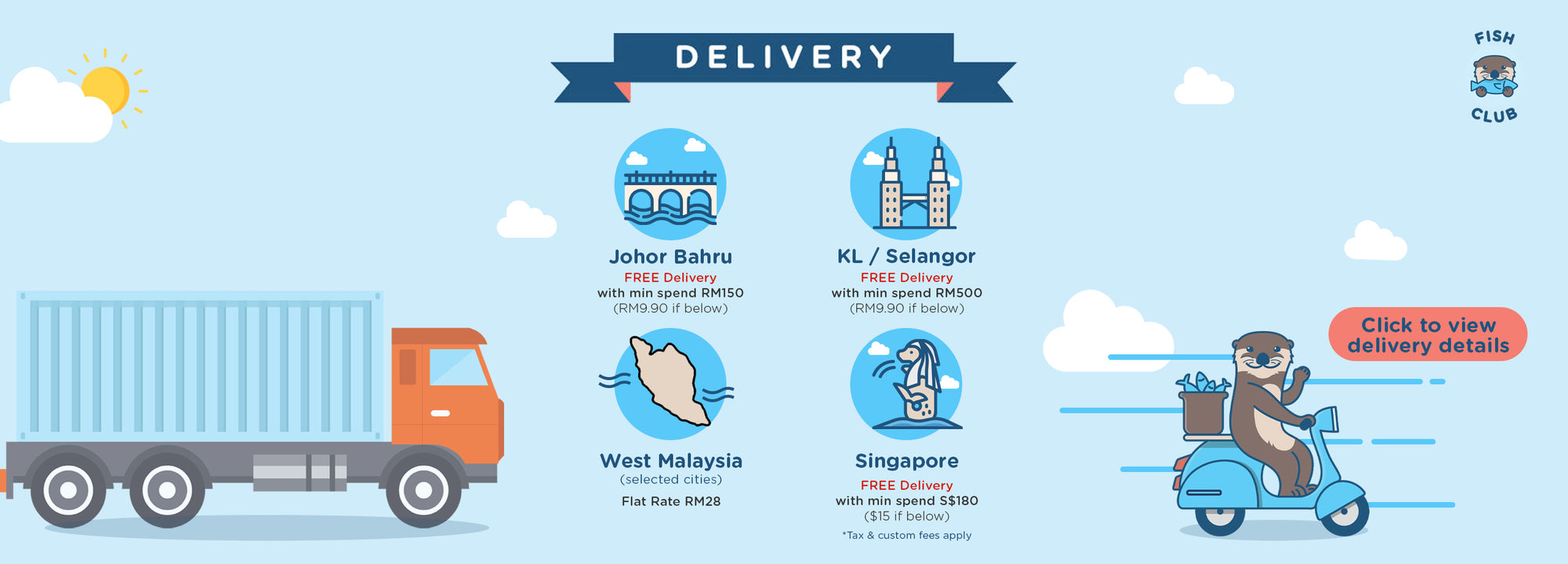From the sea to your door - The Fish Club | Directly from Fisherman