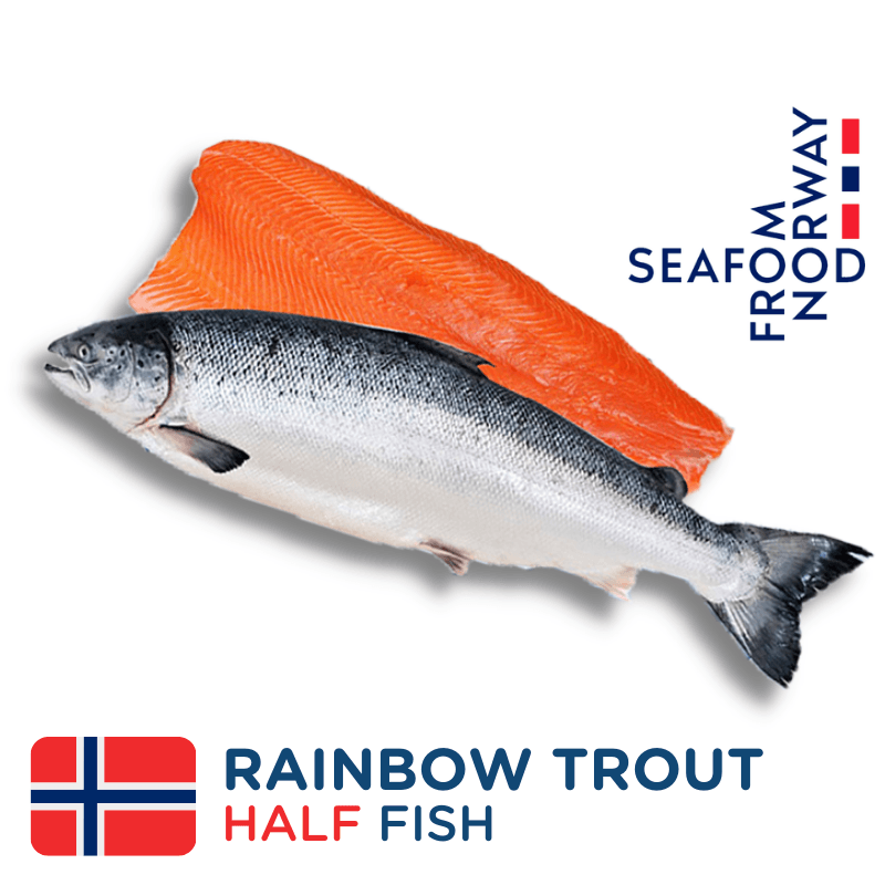Norwegian Rainbow Trout (Half Fish) / 挪威虹鳟（半条） – Fish Club