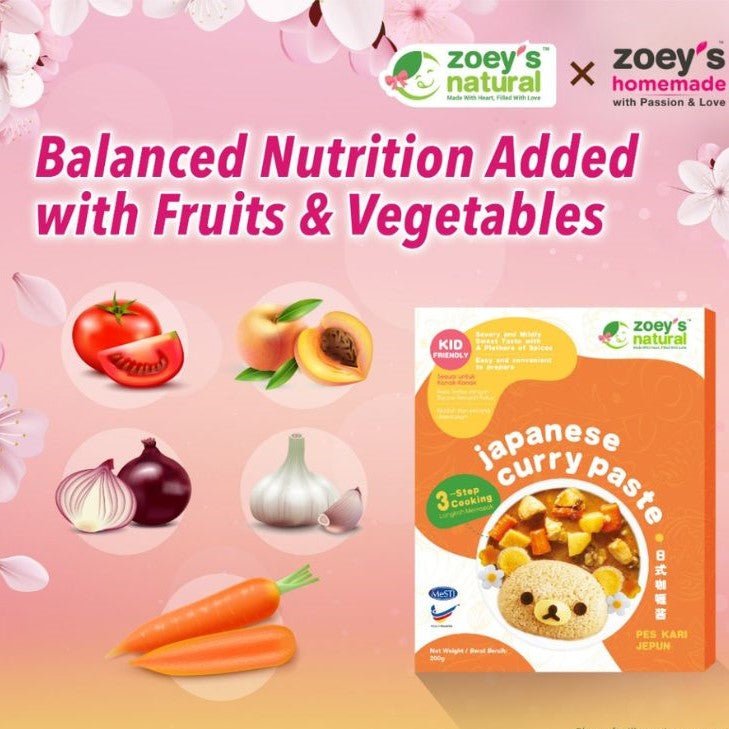 Zoey's Homemade Japanese Curry Paste (Box Packaging) / 日式咖喱酱 - 200g ...